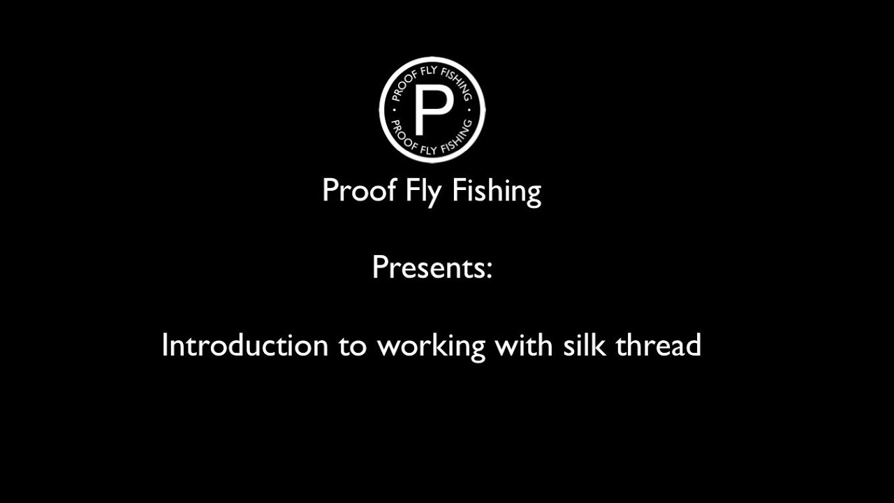 Rod building: Introduction to working with silk thread - YouTube