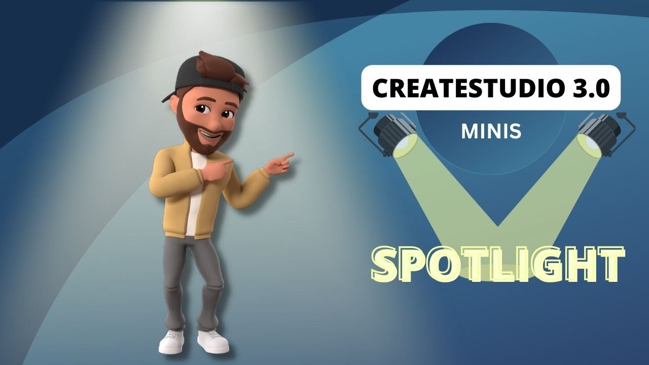CreateStudio: Spotlight Effect (Mini Tutorial) - YouTube