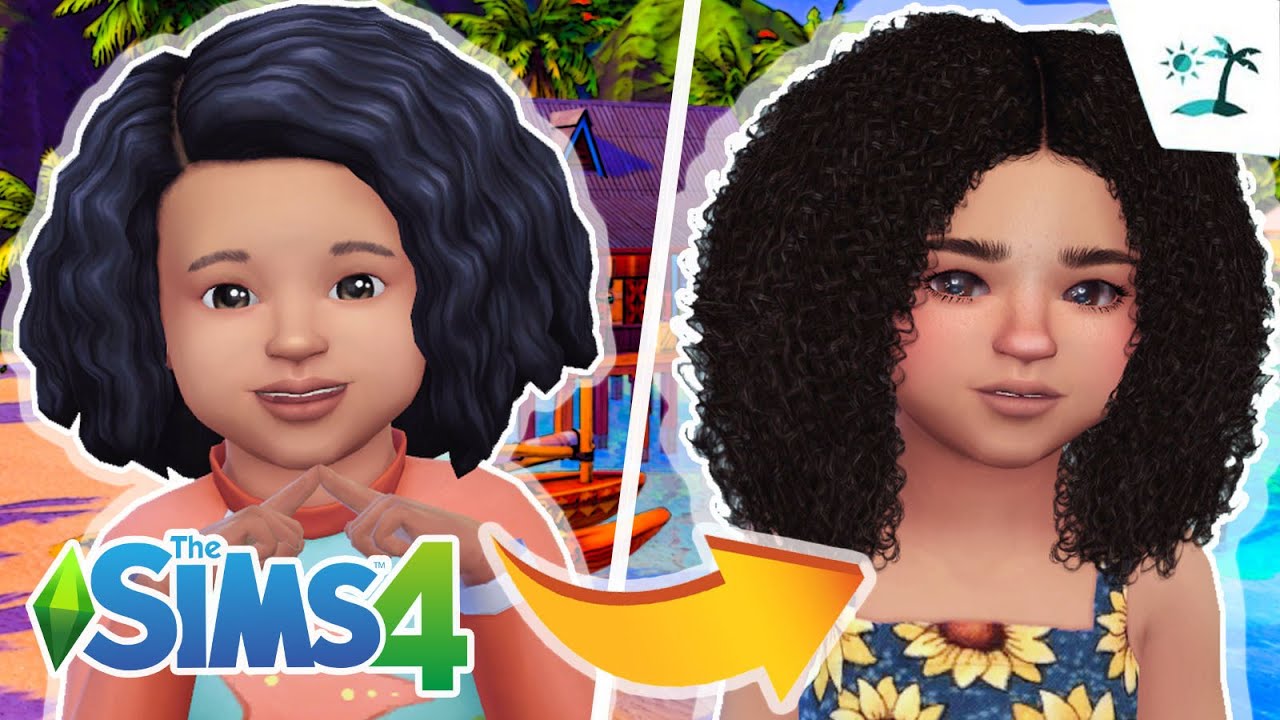 Kealoha Family Makeover💅(+CC LINKS!) Townie CAS #33 - YouTube