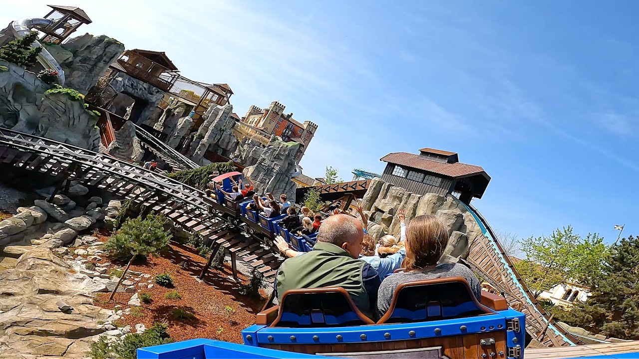 Der NEUE Alpenexpress Enzian | Europa Park | 4K Onride POV - YouTube