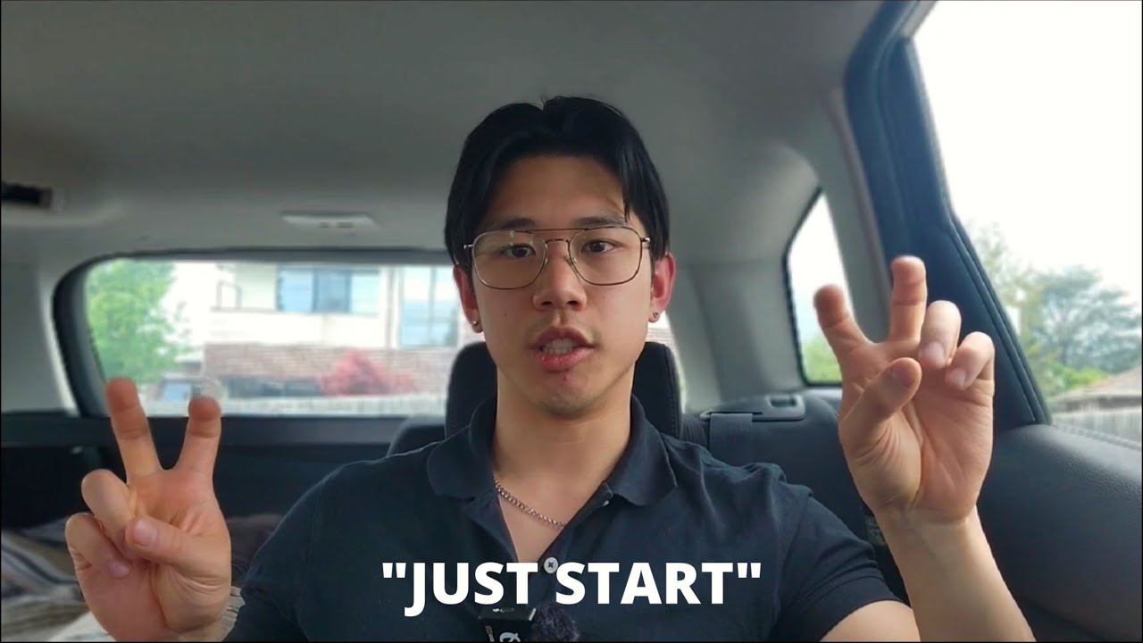 Everyone says to "just start".. here's how to actually start! - YouTube