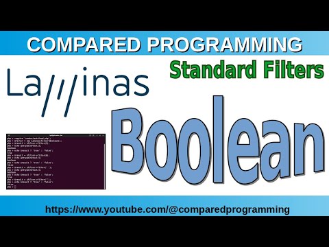 Laminas Standard Filters: Boolean - YouTube