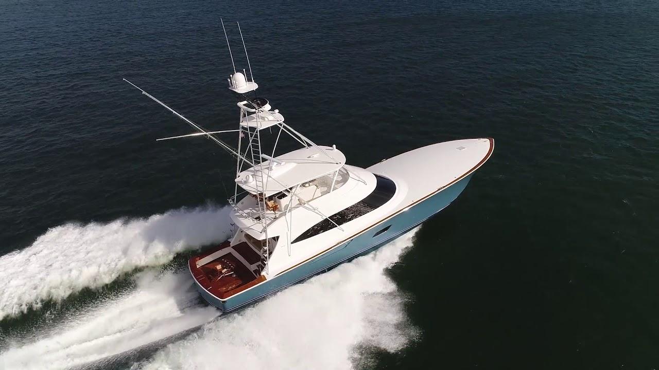 Viking Yachts 80 Convertible 2018 - YouTube