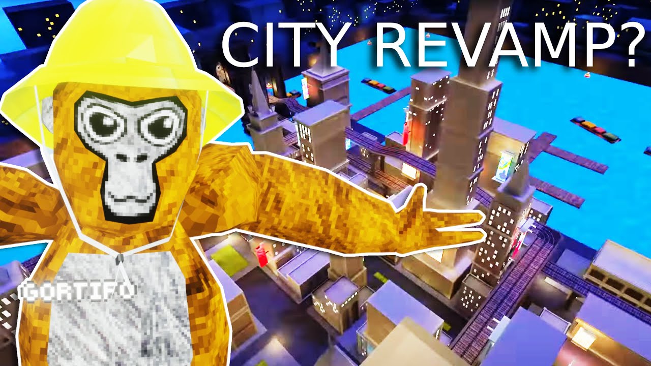 Gorilla Tag Just Got a CITY REVAMP... - YouTube