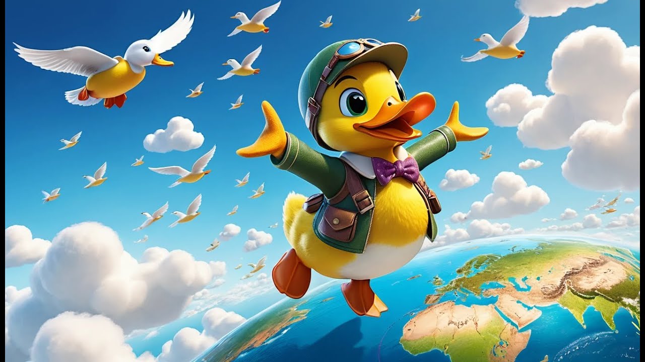 Ducky Flappy Wings Go Flap Flap Flap | Popular Nursery Rhyme ...