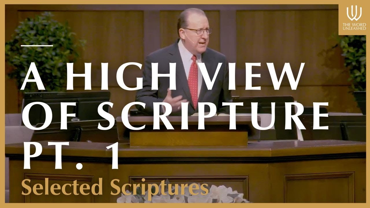 A High View of Scripture – Pt. 1 | Selected Scripture | Tom Pennington - YouTube
