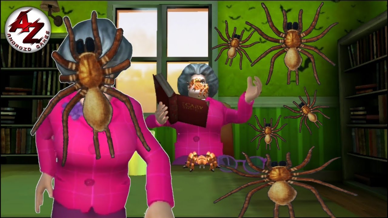 Scary Teacher 3D #7 - Spider prank | #New Winter Level - Android / iOS ...