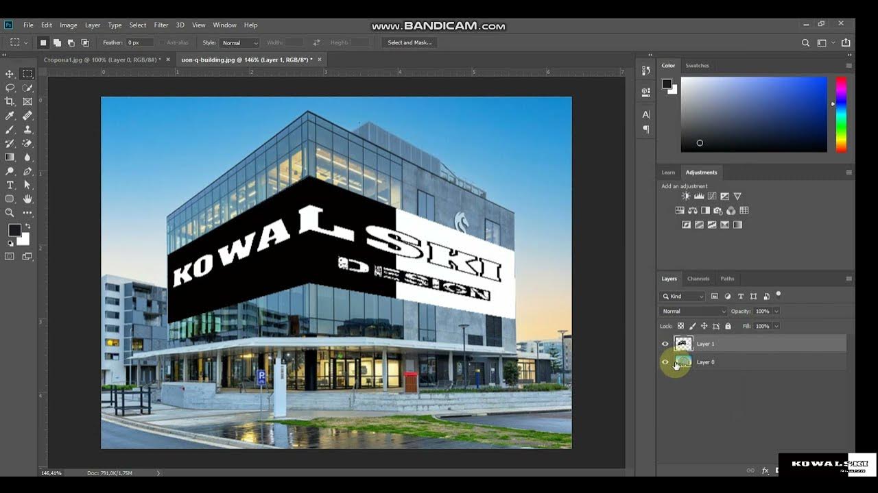 Vanishing Point Adobe Photoshop - YouTube