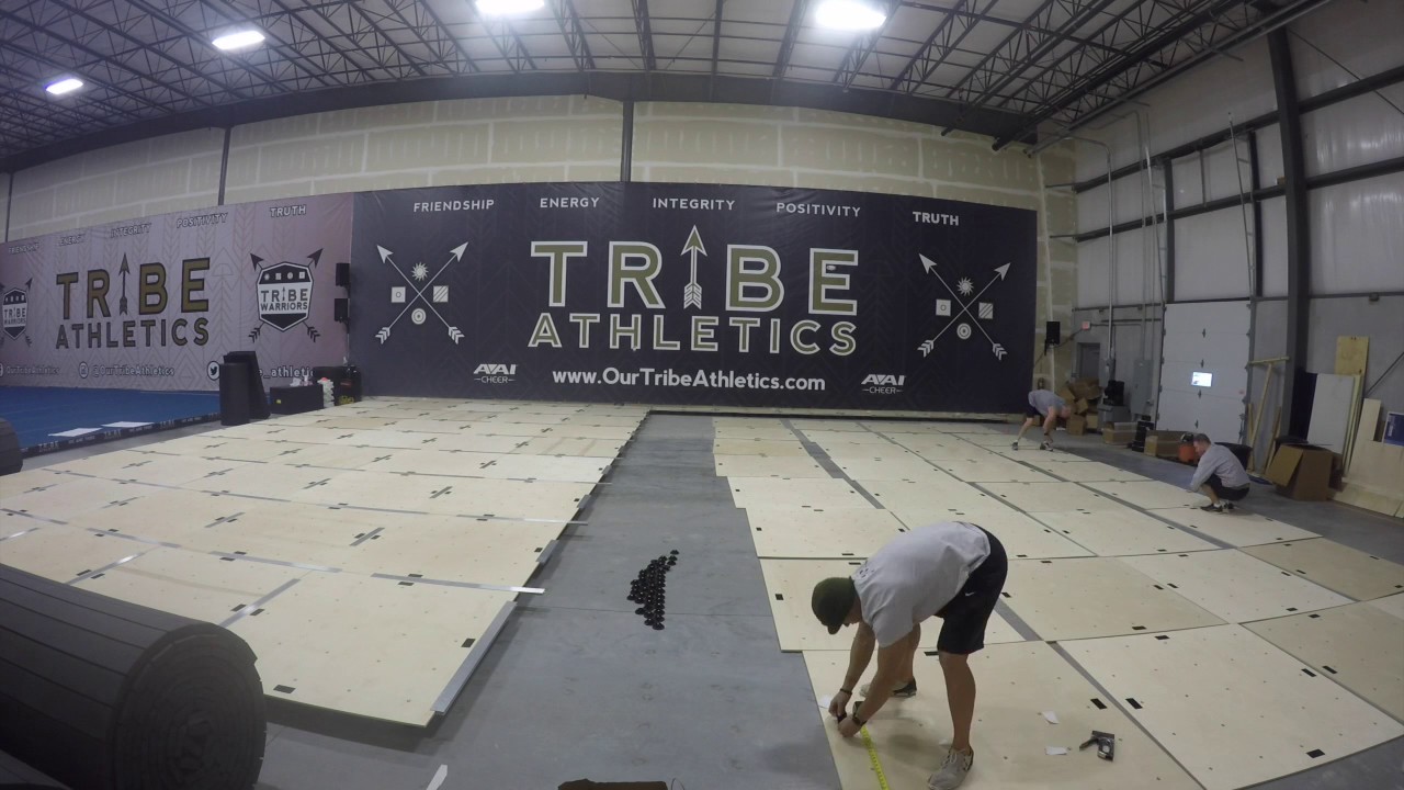 New Spring Floor Install - YouTube