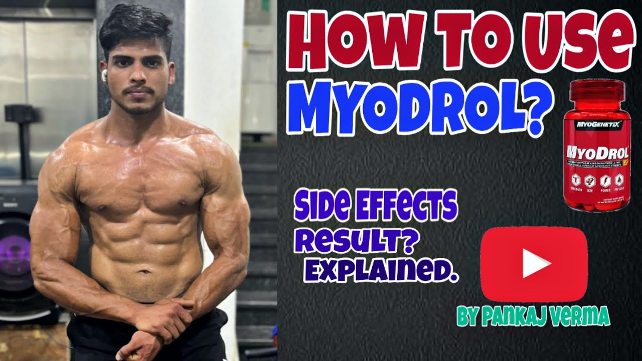 How To Use MYODROL |Pankaj Verma Fitness | Results, Side Effects ...