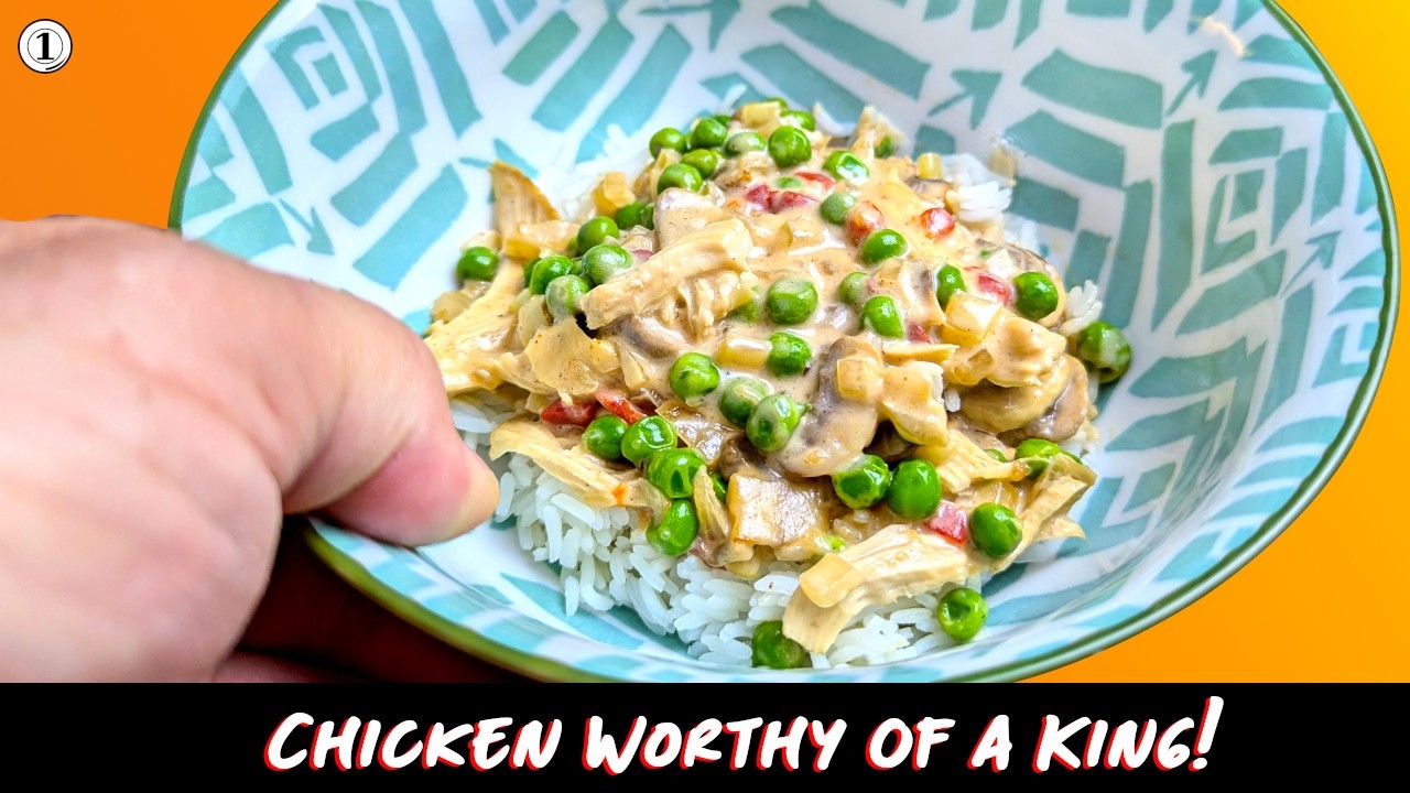 Chicken à la King Recipe - Chicken in a Creamy Comforting Mushroom ...