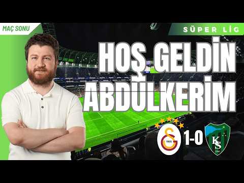 Galatasaray 1-0 Kocaelispor | Bitiricilik Yok, Abdülkerim Var!
