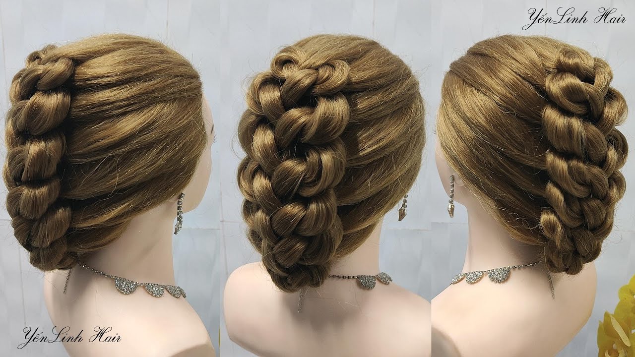 Simple beautiful hairstyles, easy to do\ Kiểu tóc đẹp đơn giản , dễ làm ...