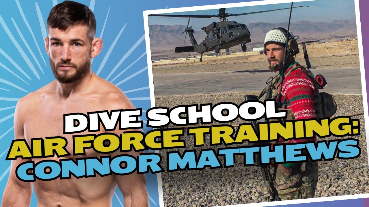 Connor Matthews Shares Insane Air Force Training Stories🇺🇸 | Anything ...