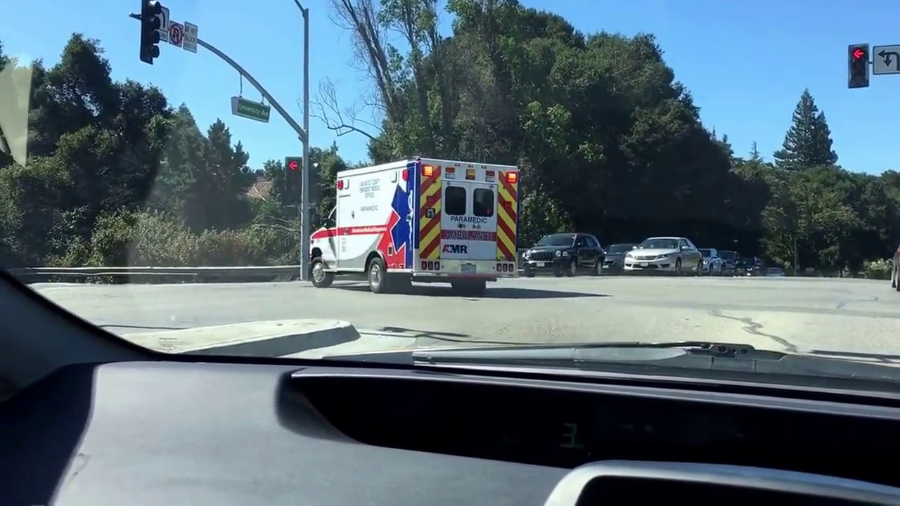 AMR Responding code 3 - YouTube