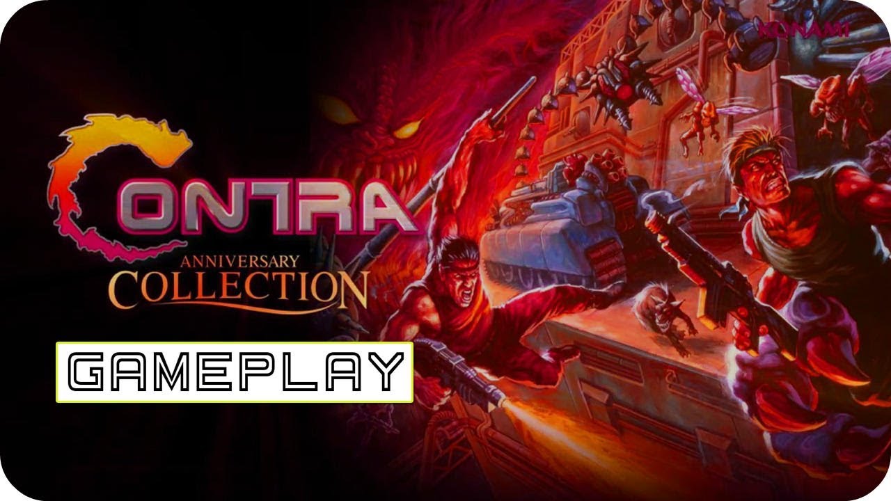 Contra Anniversary Collection - All Games Gameplay | PC STEAM HD ...