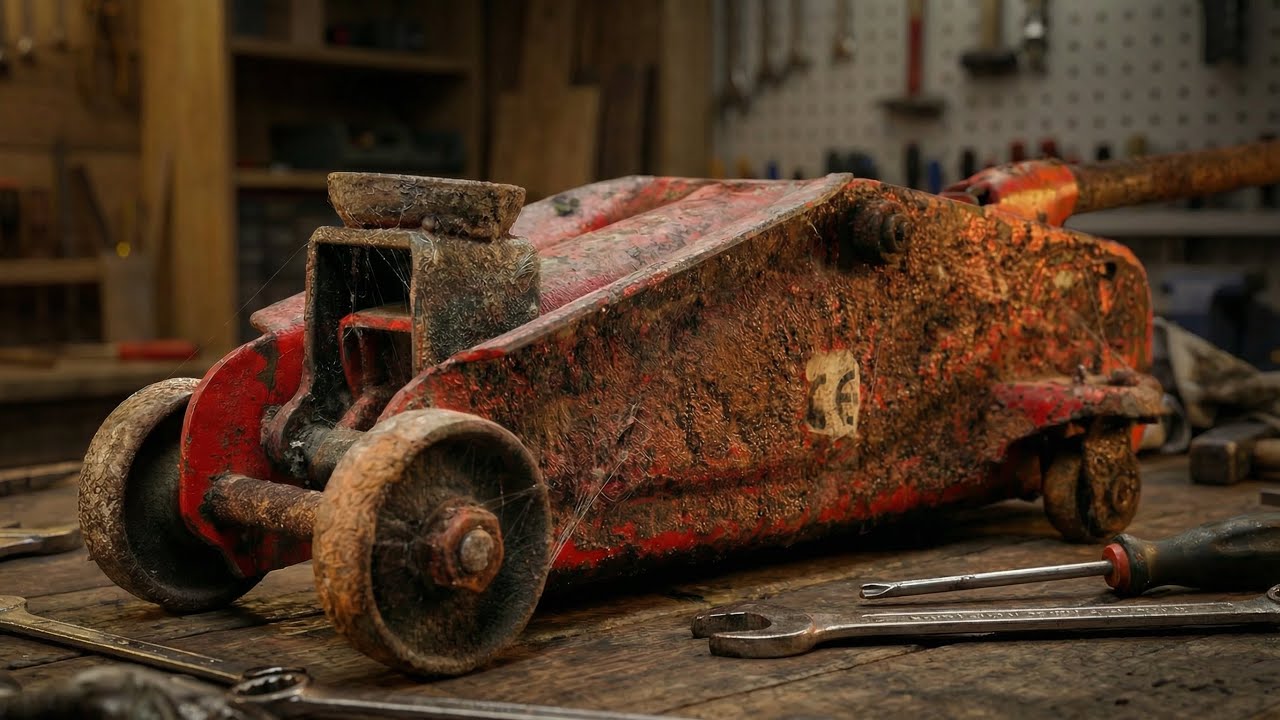 The restoration of a RUSTY JACK turned it into a true masterpiece 🛠️ ...