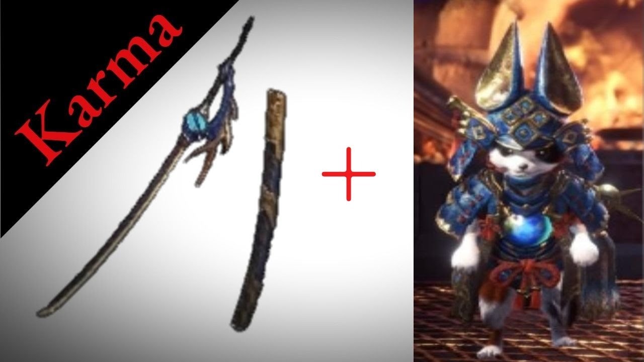 MHW Event [USJ Katana + Palico Armor] - YouTube