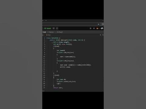 defuse the bomb #algorithmdevelopment #programminglanguage #leetcode - YouTube