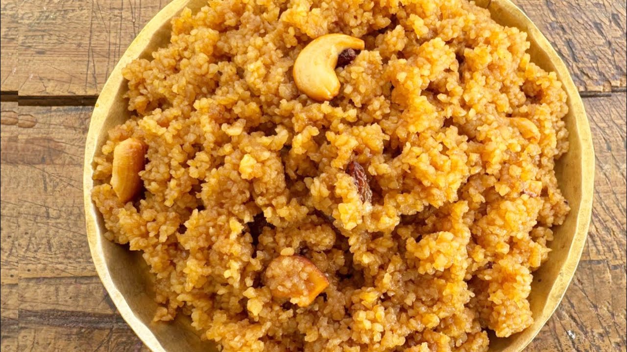 స్వీట్ తినాలనిపించినప్పుడు 10 నిమిషాల్లో చేసుకోగలిగే ఎర్ర గోధుమ రవ్వ ...