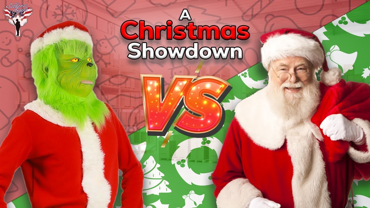A Christmas Showdown: The Grinch vs. Santa - YouTube