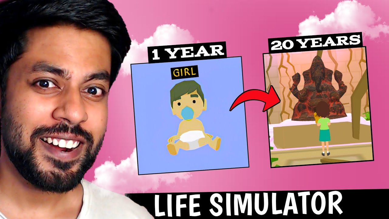 I PLAYED 100 YEARS LIFE SIMULATOR GAME AS GIRL !! | Mr IG - YouTube