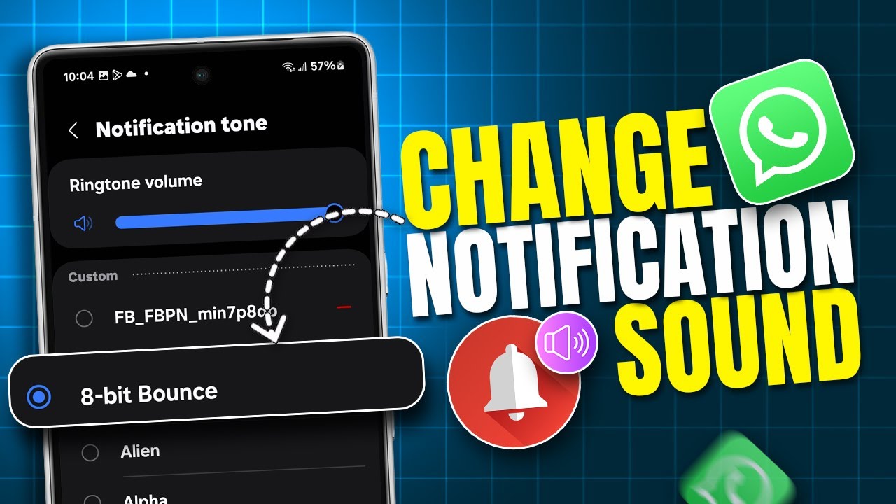 How to Change WhatsApp Notification Sound on Android | Set Different ...
