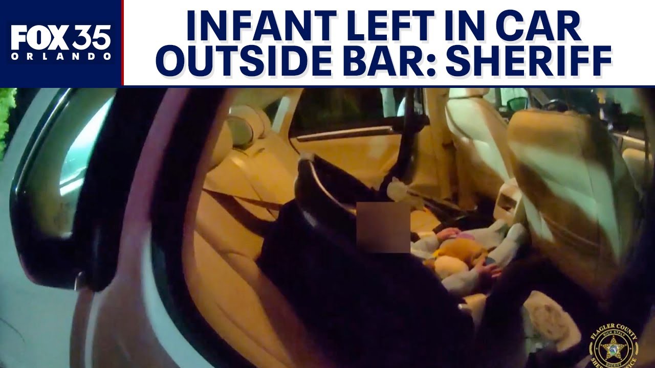 Florida couple left infant alone in running car outside Palm Coast bar ...