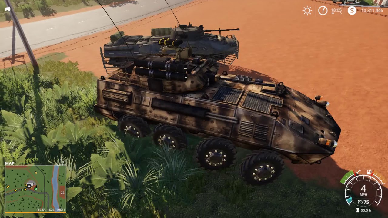 FS19 Top 3 Military Mods By Lambo Mods - YouTube