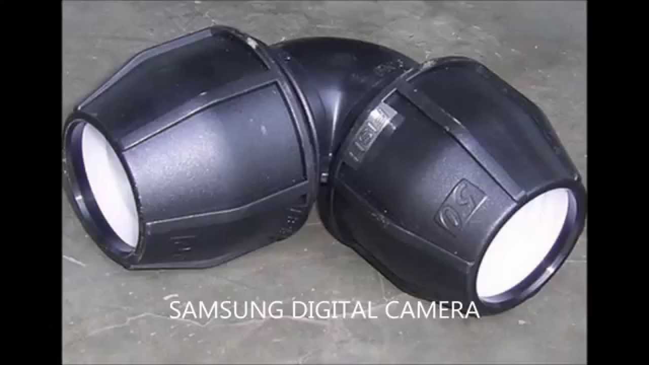 fish compression fitting - YouTube