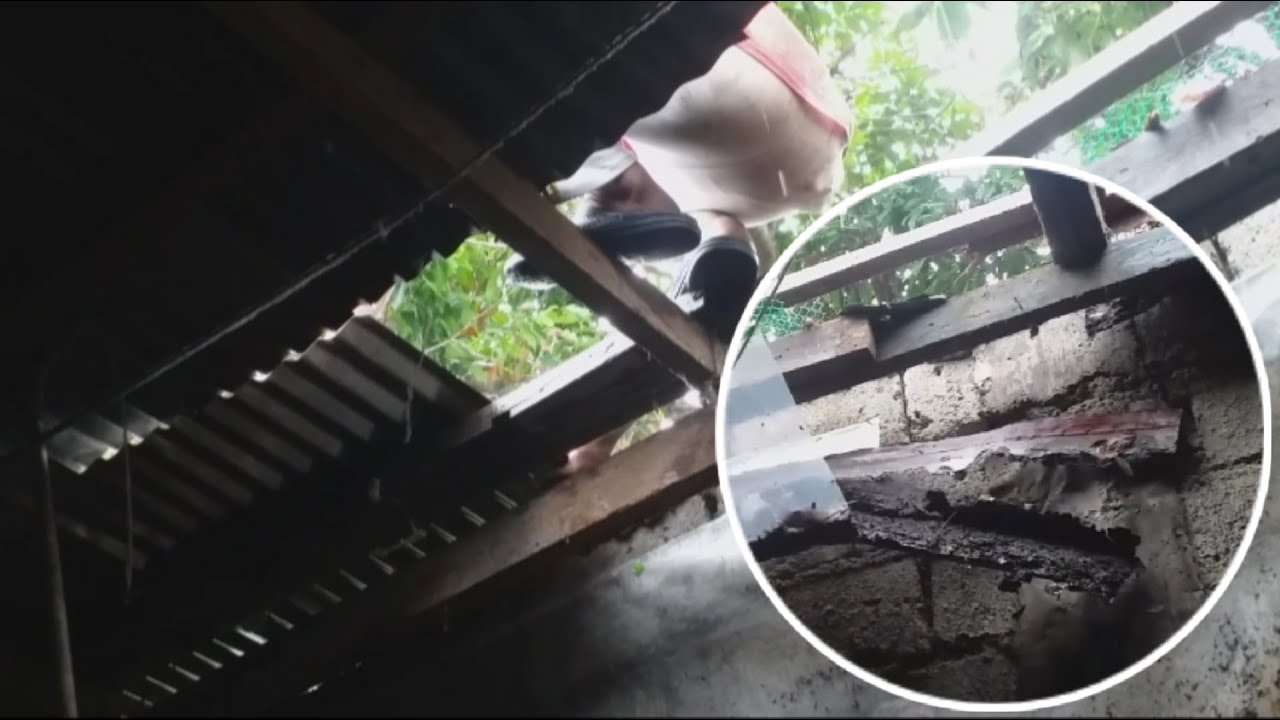 INABOT NG ULAN, WALA PANG BUBONG 😨 - YouTube