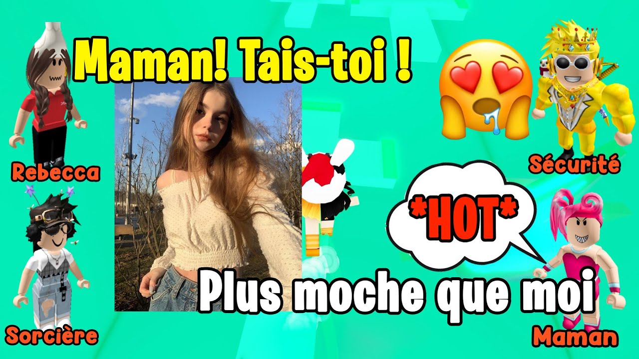 HISTOIRE ROBLOX | Ma maman a demandé a une sorcière de me rendre belle ...