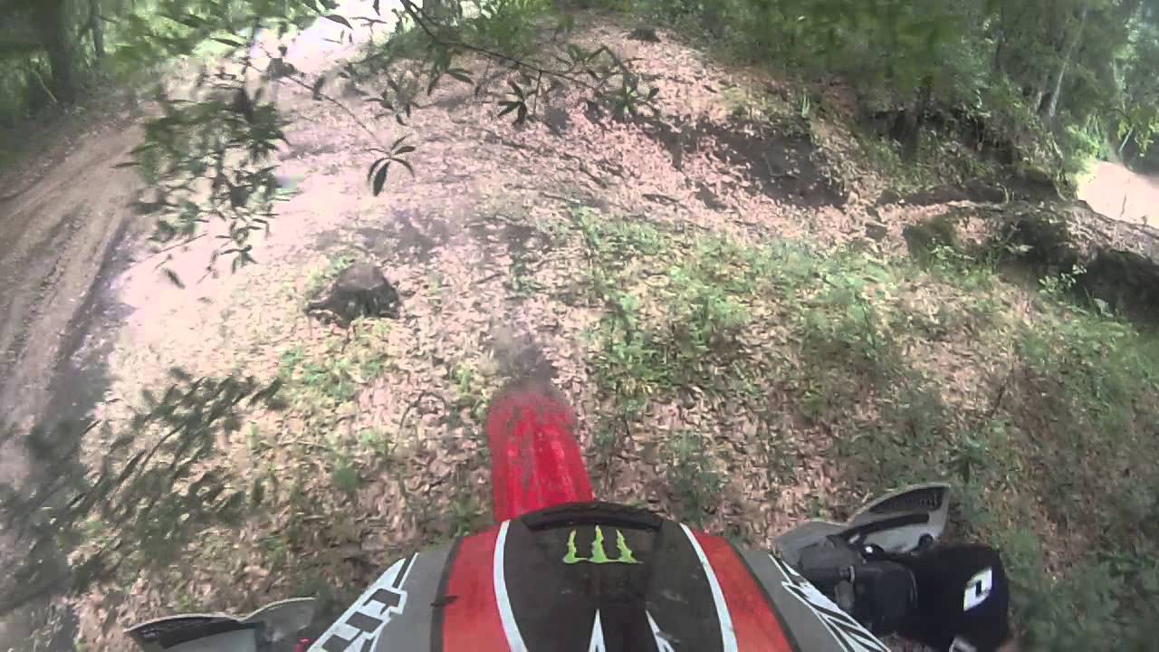 2 stroke motocross trail riding at Croom - YouTube