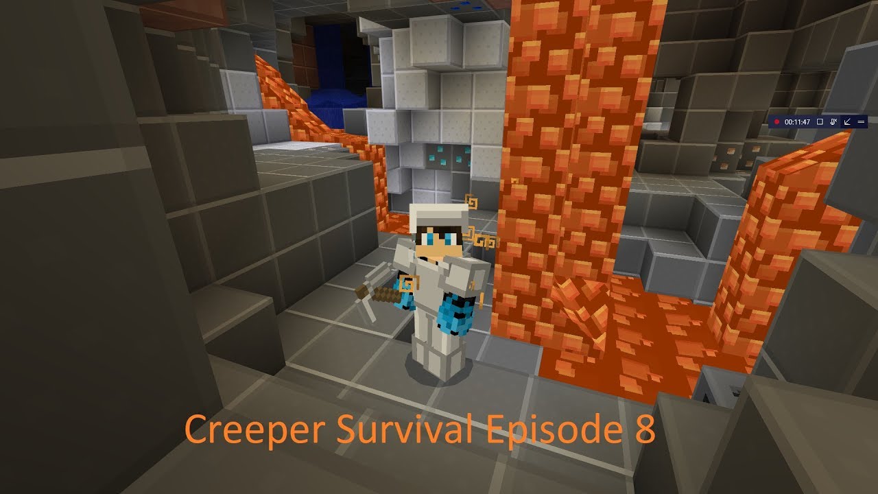 Minecraft Windows 10 Edition Creeper Survival Episode 8 - YouTube