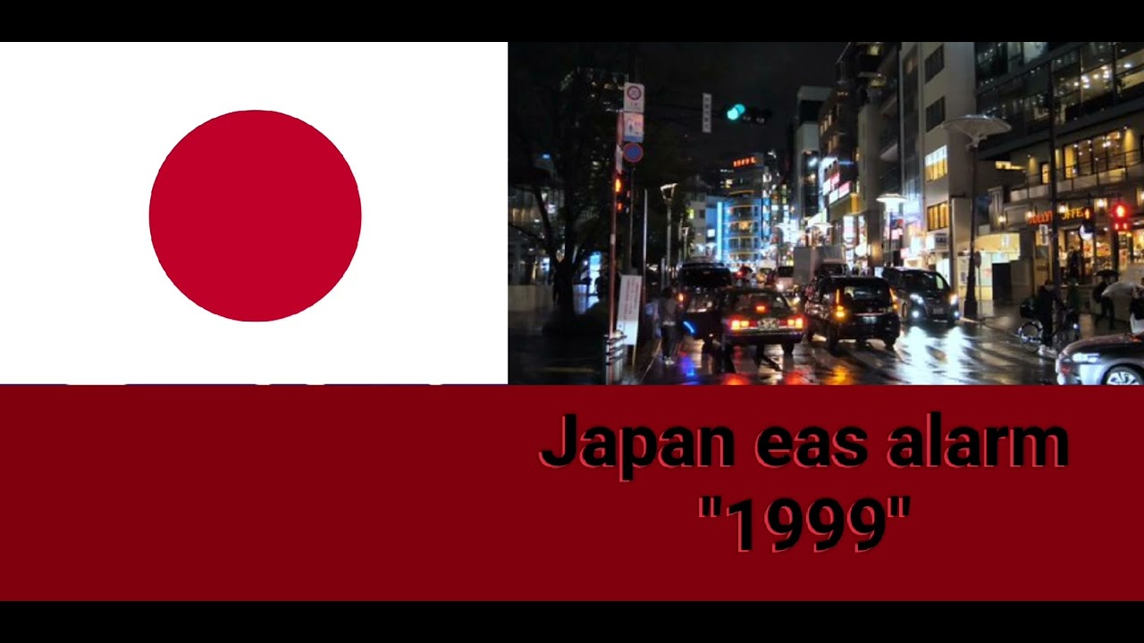 Japan eas alarm "1999" - YouTube