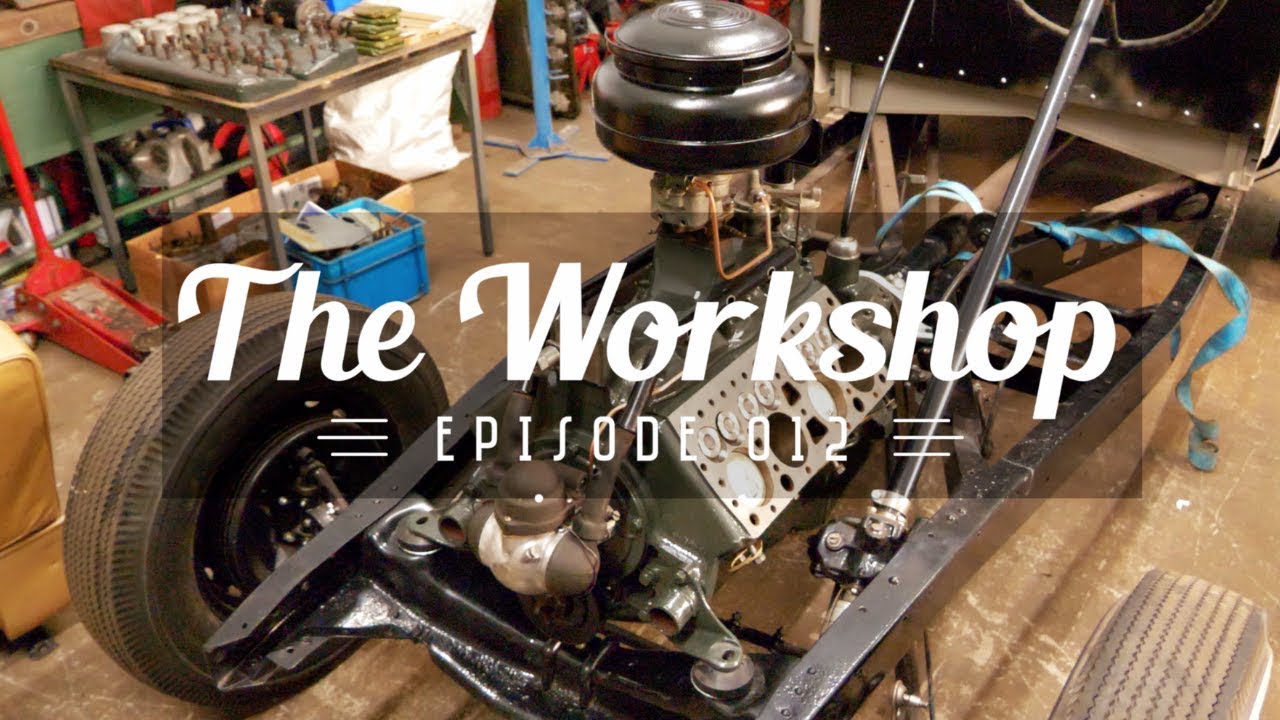 Engine install - 1936 Ford Flathead V8 / ep012 - YouTube