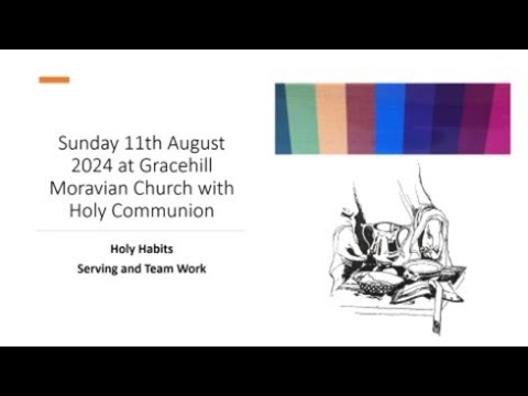 Morning Service with Holy Communion at Gracehill Moravian Church on ...