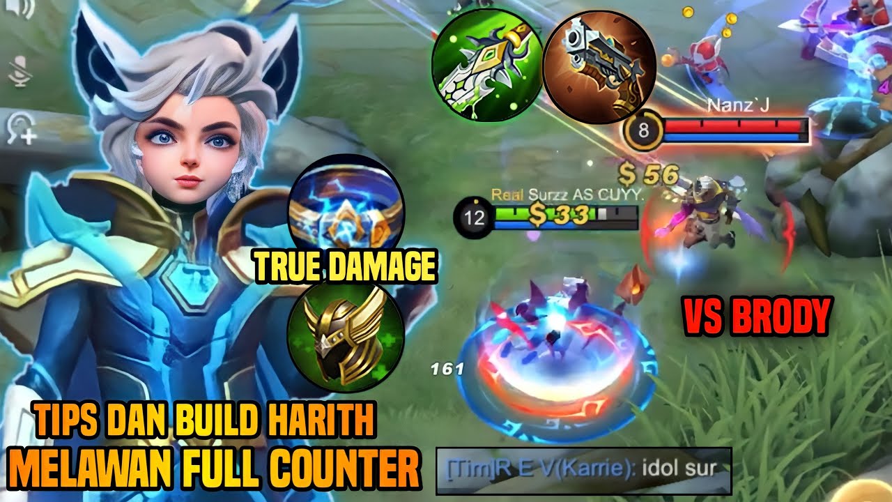 HAMPIR GILA MAIN HARITH MUSUH FULL COUNTER ! SOLUSI BUILD HARITH ...
