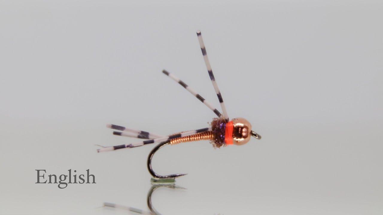 Copper John Rubber Legs - Fly tying tutorial - YouTube
