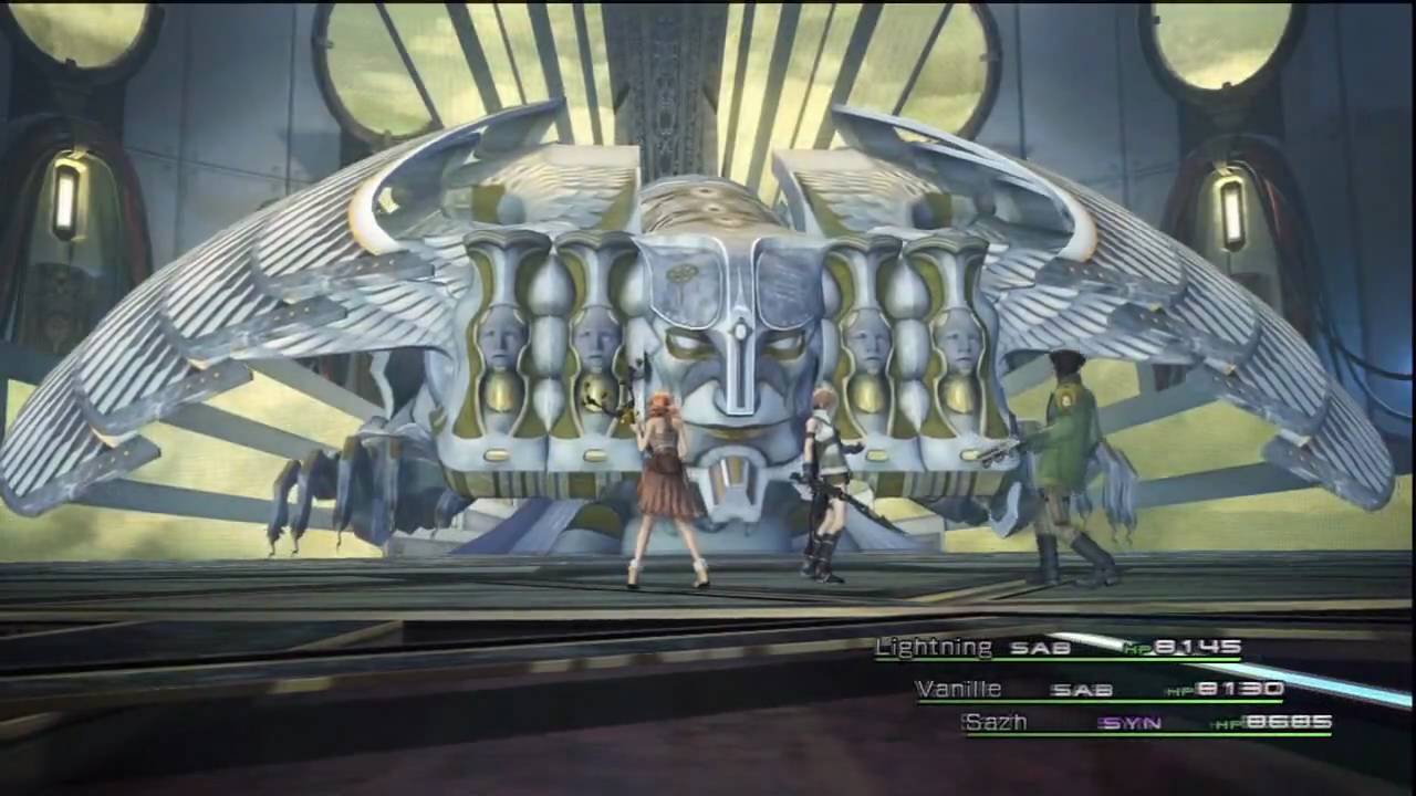 Final Fantasy XIII - Boss 25 "Barthandelus" [HD] - YouTube