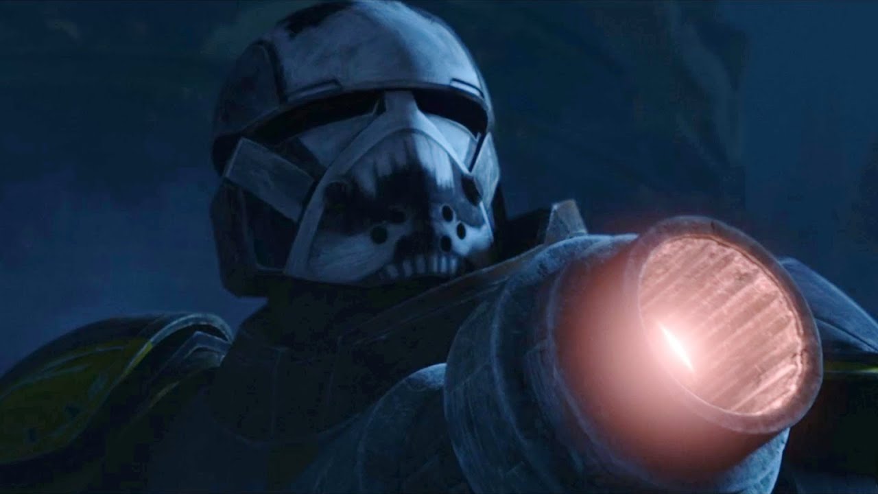 Wrecker Using A Tank Cannon As A Handcannon | Star Wars: The Bad Batch ...