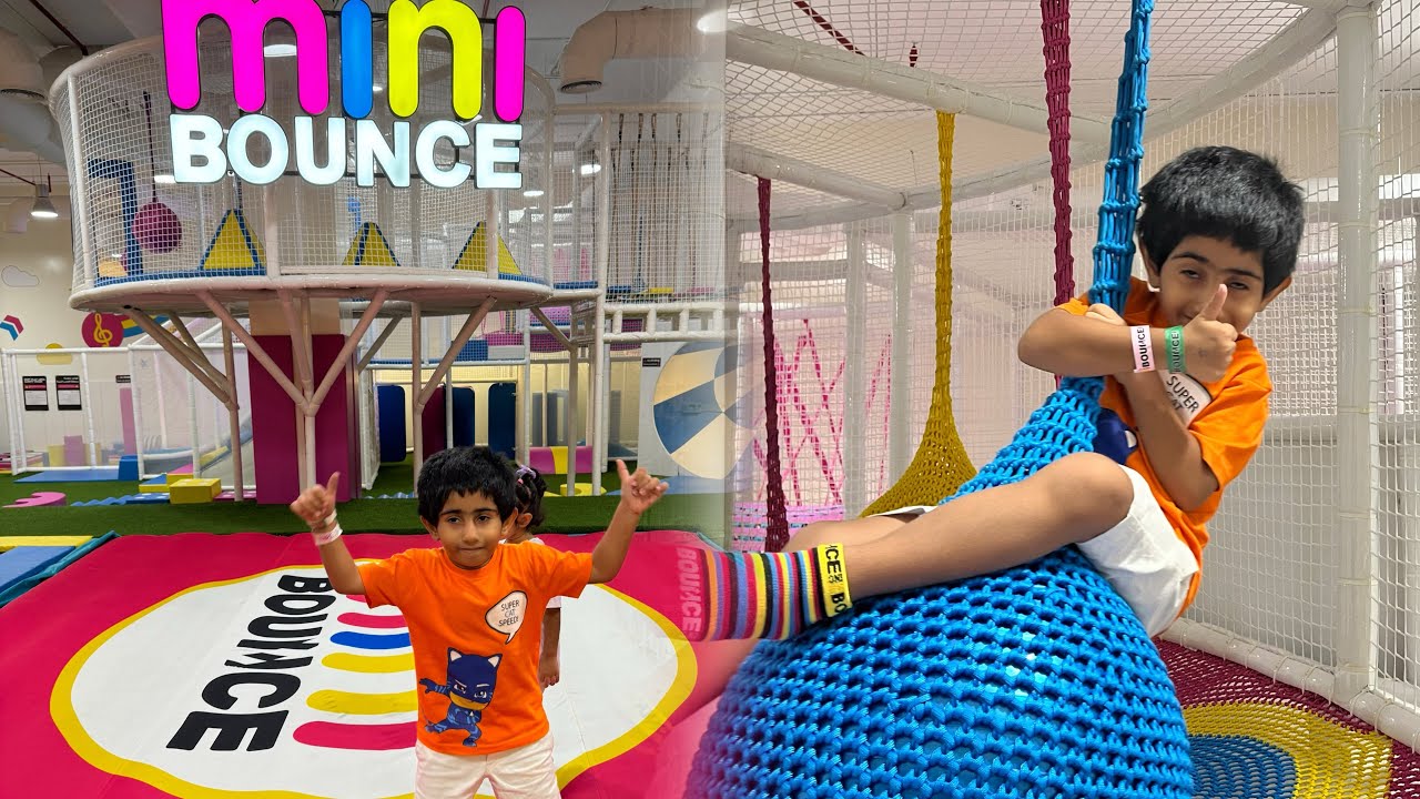 Mini Bounce , It’s BOUNCE for Little Kids | Trampoline Park Fun For ...