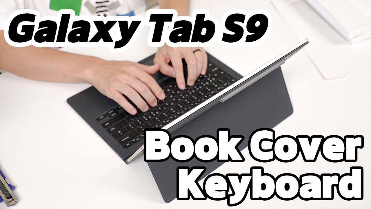 Galaxy Tab S9 Ultra Book Cover Keyboard Case Unboxing ASMR - YouTube