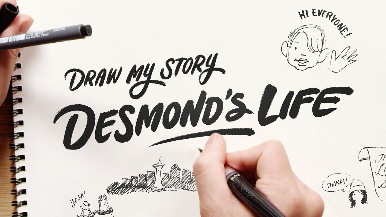 Desmond's Life | Draw My Story | HiHo Kids - YouTube