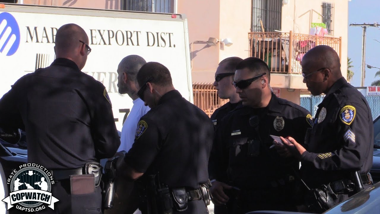 Copwatch | Gang Unit Jump Out Boyz | 3 Detained 1 Arrest - YouTube