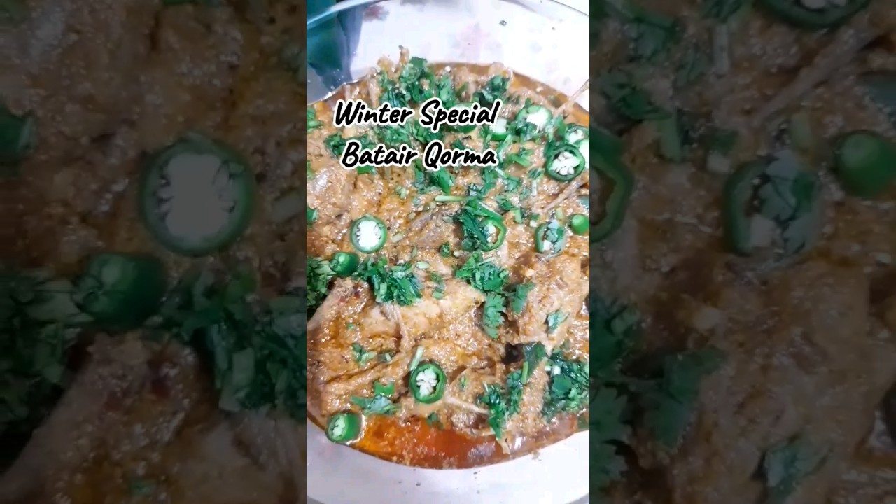 Batair Qorma | Quail Curry | Bater Salan | Batair Masala #viral # ...
