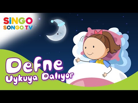 DEFNE Uykuya Dalıyor 😴🛌 – SingoSongo TV I İsme Özel Çocuk Şarkıları 🎵