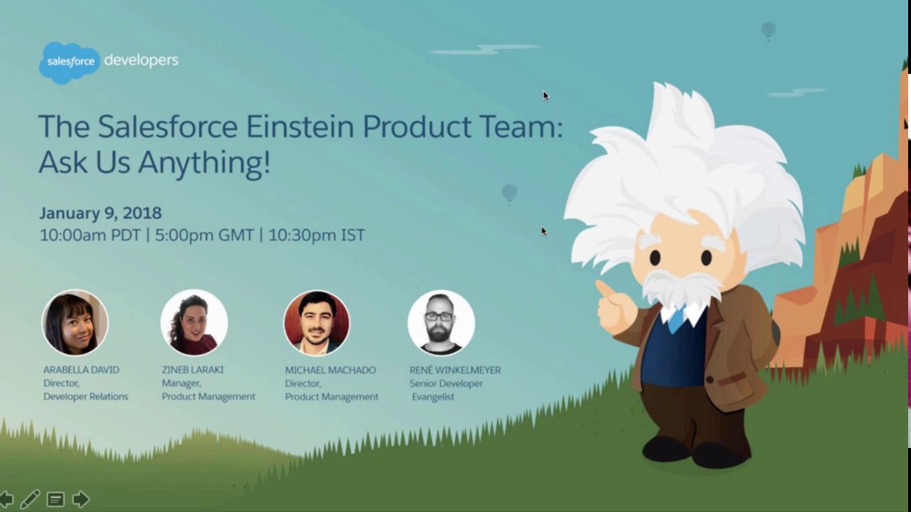The Salesforce Einstein Product Team: Ask Us Anything! - YouTube