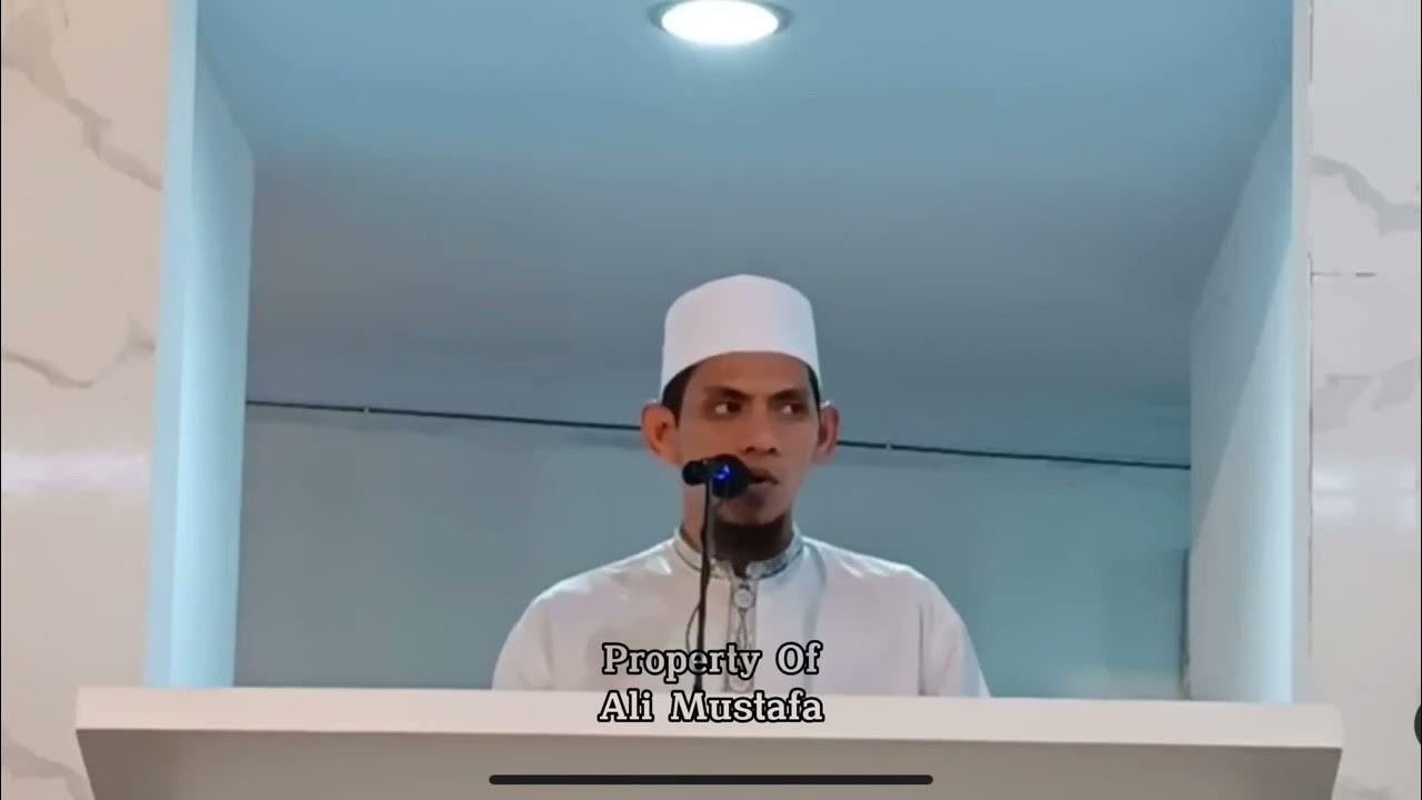 Muqodimah Khutbah Jumat Menarik | ust Dr Ali Mustafa, MH - YouTube