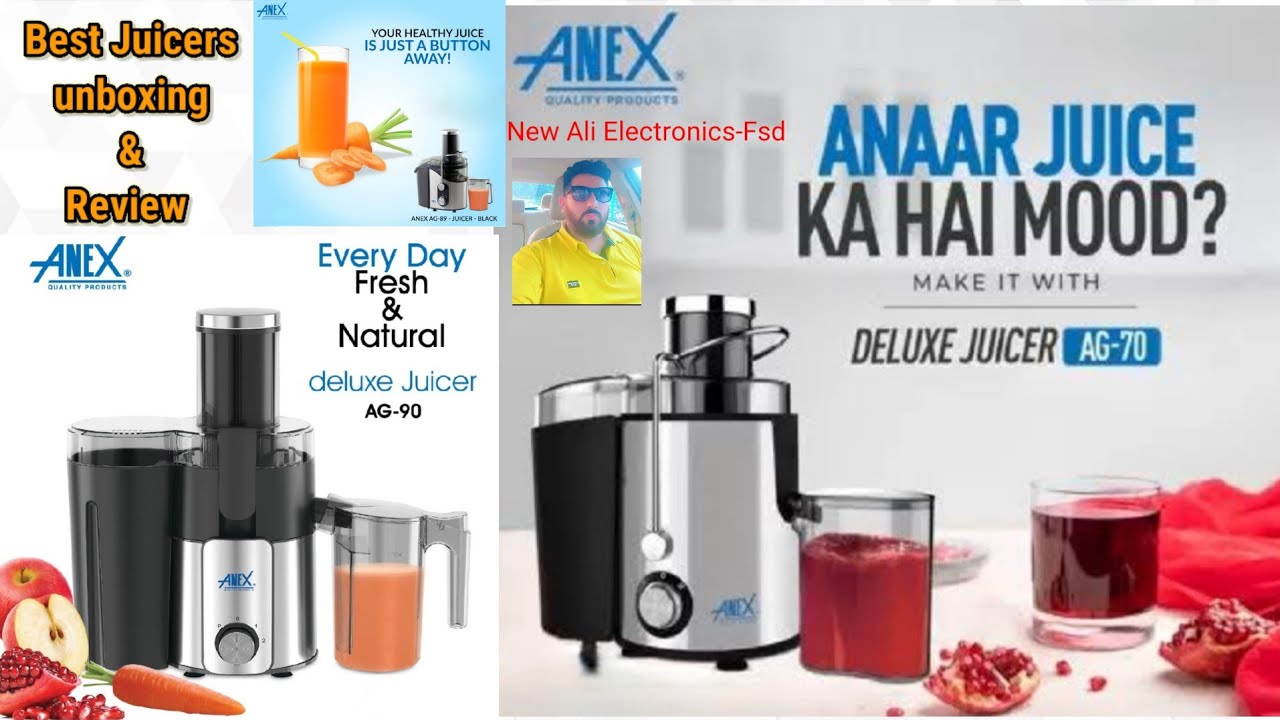 Anex Top 3 Fruite Juicer Machines in pakistan with warranty ...